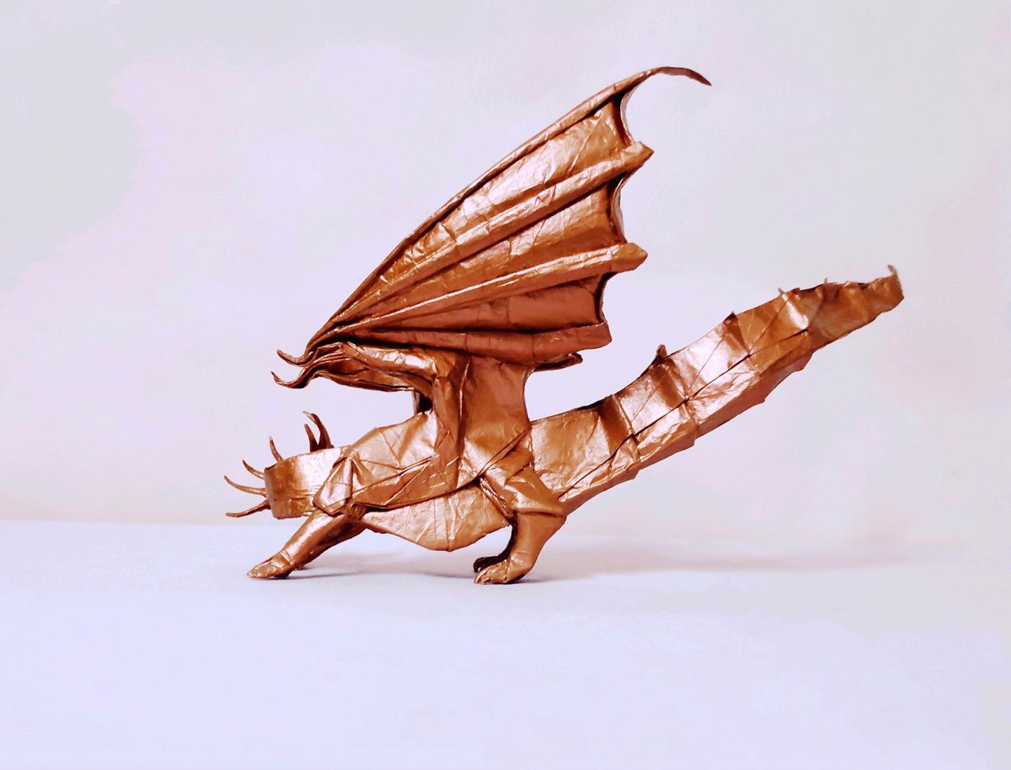 I10 Ancient Dragon, by Satoshi Kamiya | Origami Creators World Map