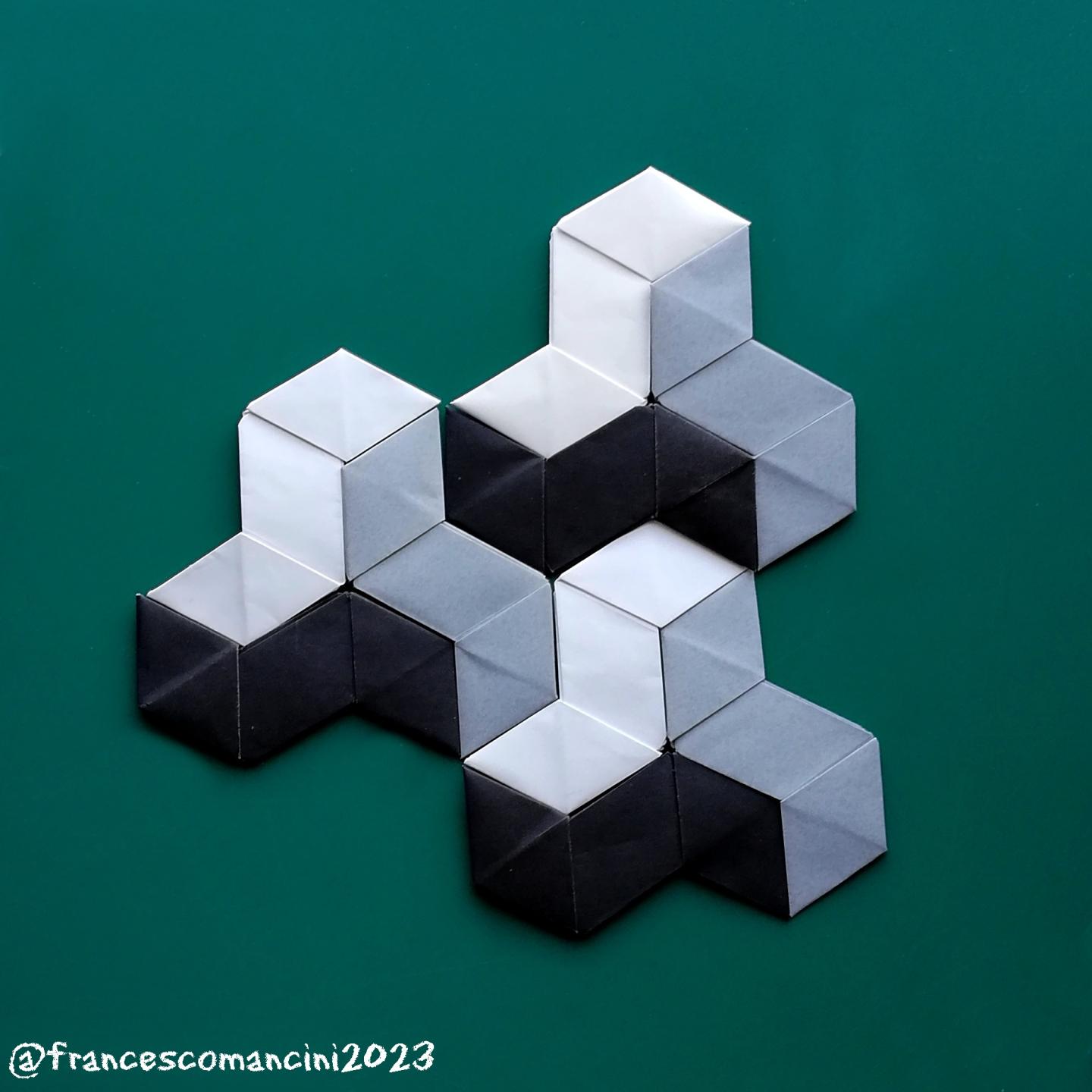 Cube illusion II - 1717169724 | CFC Origami